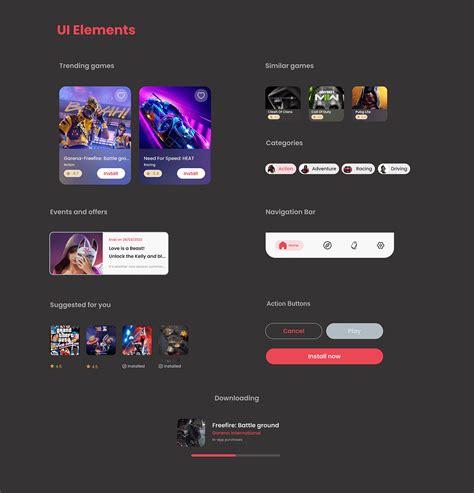 Game Store App Ui Design On Behance