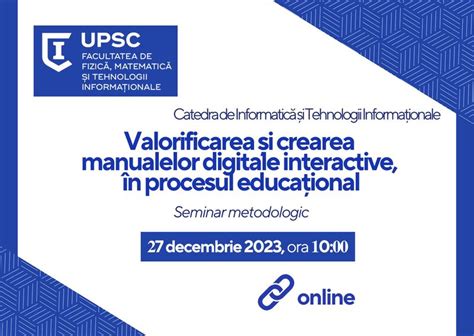 „valorificarea și Crearea Manualelor Digitale Interactive în Procesul