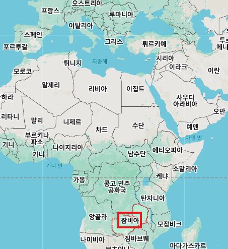 잠비아 국민소득 군사력 인구수 위치 순위 여행1인당 Gdp 국방력 지도 종교 관광