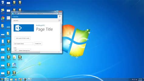 Sharepoint 2013 Jsom Add Code For Creating And Deleting Lists Youtube