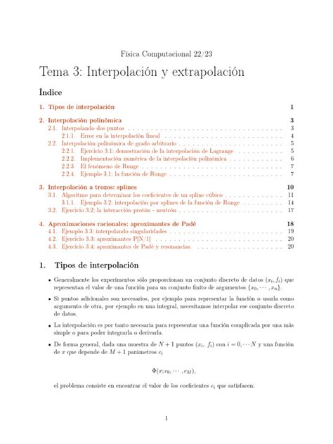 tema3 interpolation cv examples pdf spline matemáticas función