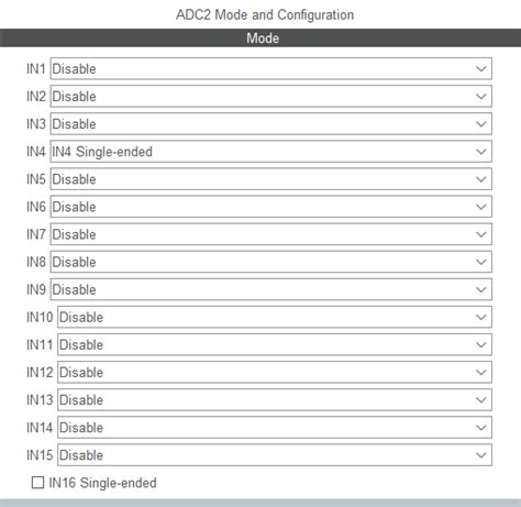 About Starting ADC STMicroelectronics Community