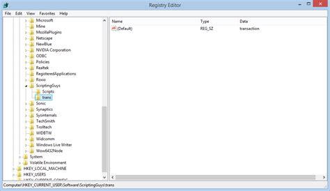 Using Transactions With Powershell Registry Provider Scripting Blog Archived