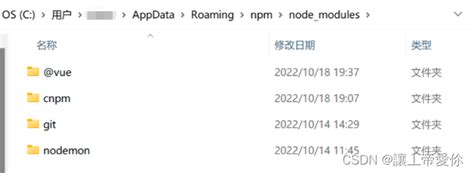 Npm将软件包安装到哪里npm 包位置 Csdn博客