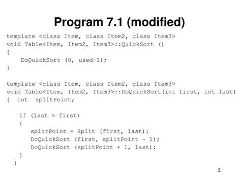 Ppt Quick Sort Array Based Lists Powerpoint Presentation Free Download Id969754