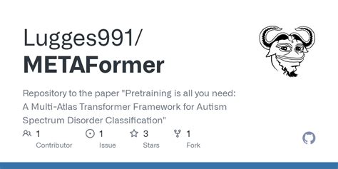 Github Lugges991 Metaformer Repository To The Paper Pretraining Is All You Need A Multi