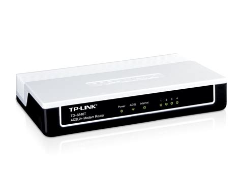 TP LINK TD T ADSL Modem Router Wootware
