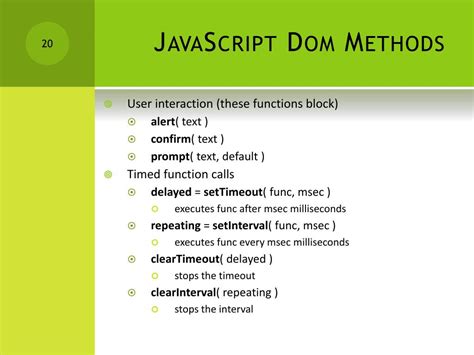 Ppt Dom Powerpoint Presentation Free Download Id2315652