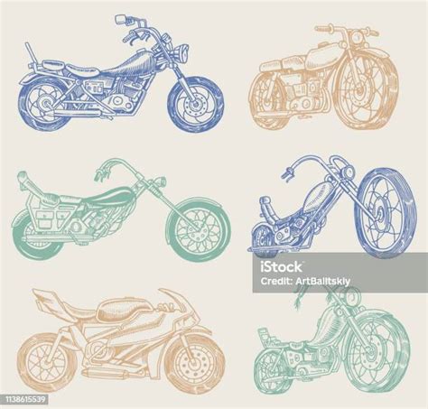 빈티지 오토바이 복고풍 자전거입니다 오래 된 스타일에서 극단적 인 자전거 수송 손으로 그린 포스터와 배너에 대 한 새겨진 단색