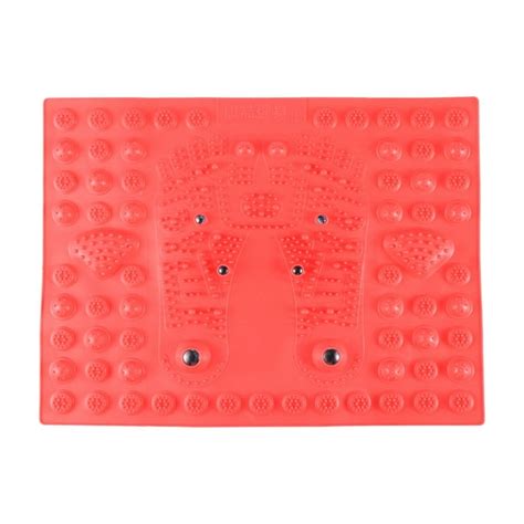 Reflex Massage Mat Foot Massager Magnetic Therapy Plastic Toe Pressure Plate Massage Pad