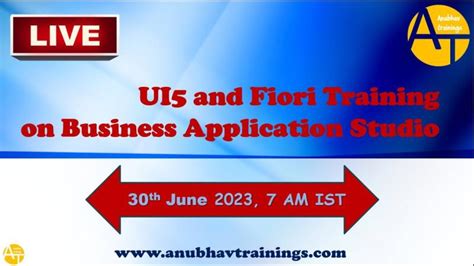 Anjali Kirodiwal On Linkedin Sap Ui5 And Fiori Training On Vs Code And Business Application