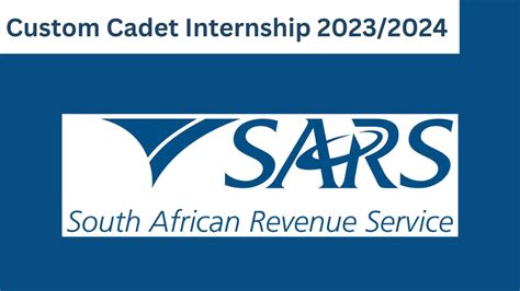 Sars Customs Cadet Internships 20232024 Mzansi Press