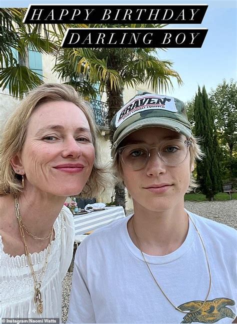 Naomi Watts Pays Tribute To Her Son Sasha On His Th Birthday