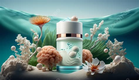 스킨 케어 제품 해양 식물 배경 스킨 케어 제품 배경 피부 관리 배경 일러스트 및 사진 무료 다운로드 Pngtree