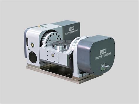 4 Axis Rotary Table Driven By Roller Gear Cam SILVERCNC