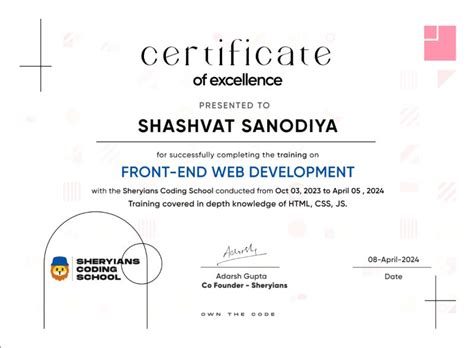 Shashvat Sanodiya On Linkedin Frontenddeveloper