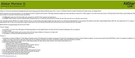 Allmon Only Displays Info For Publicly Registered Nodes Allmon