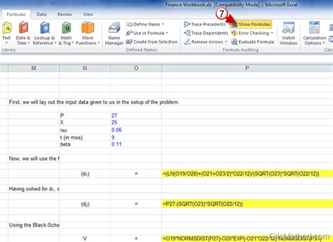 How To Use The Formula Auditing Tools In Excel 2010