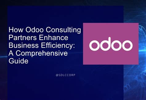 Odoo Consulting Services Expert Odoo Erp Consultants Sdlc Corp