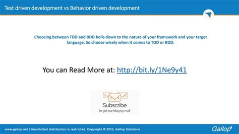 Test Driven Development Vs Behavior Driven Development Pdf