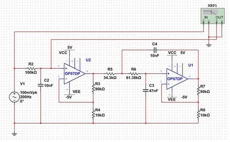 Active 3rd Order Low Pass Filter Download Scientific Diagram