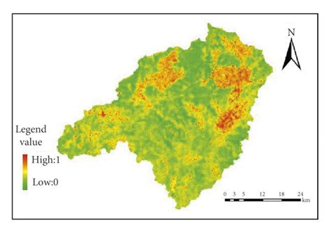 The Ndsi Distribution Map Of Remote Sensing Data In Various Periods For Download Scientific