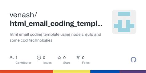 GitHub Venash Html Email Coding Template Html Email Coding Template Using Nodejs Gulp And