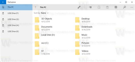 UWP File Explorer Has Silently Got An Address Bar