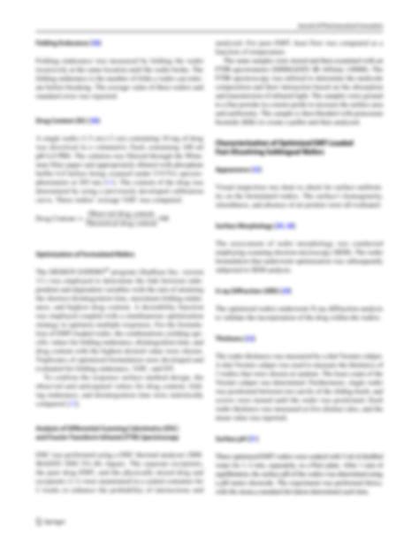 Solution Esomeprazole Loaded Flash Release Sublingual Wafers Formulation Optimization And