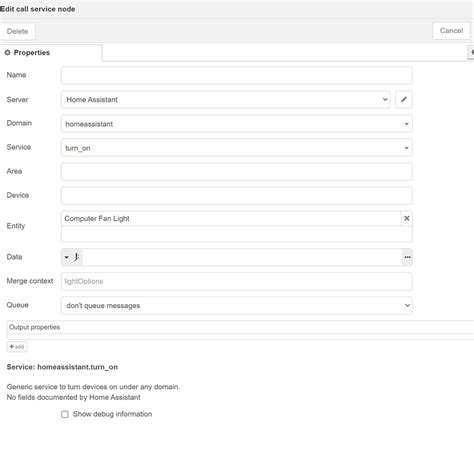 Home Assistant Node Red And Service Call Node And Domain Node Red Home Assistant Community