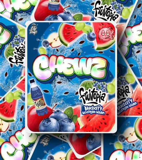 CHEWZ BLUEBERRY WATERMELON FRUITOPIA STRAIN FlyTrap Big Gumbo