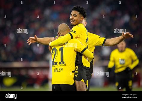 Cologne Germany 20th Jan 2024 Torjubel Donyell Malen Bvb Ian