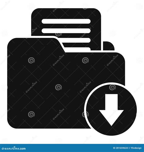 Backup Folder Icon Simple Vector Data Storage Stock Vector Illustration Of Upload Cloud