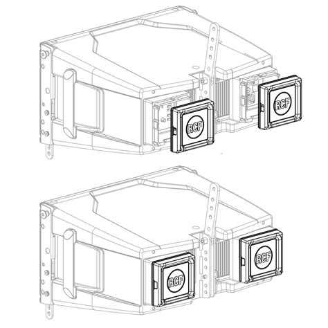 Rcf Rp 1x Hdl 30 Hdl 30 A Hdl 28 A Speaker Amplifier Rain Cover Ac Rain Hdl30