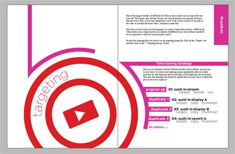 page layout examples on behance