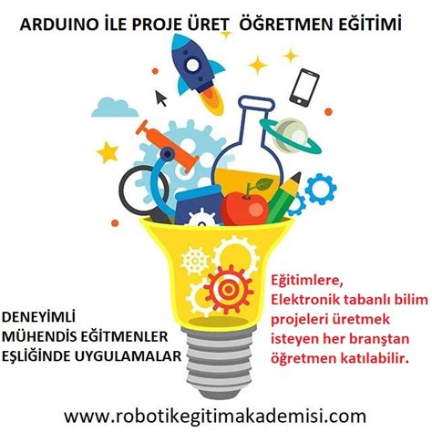 Robotik Eğitim Akademisi Arduino Ile Proje Maker Ogretmen Egitimleri