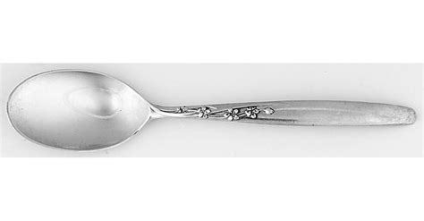 Summer Song Sterling 1954 Demitasse Spoon By Lunt Silver