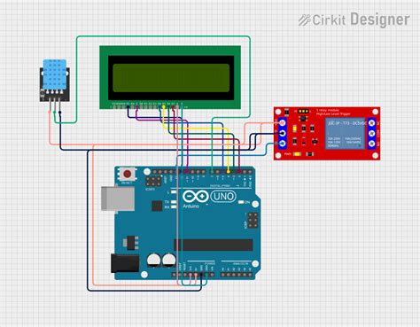 Arduino Uno Based Temperature Controlled Relay With Lcd Display How
