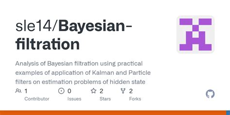Github Sle14bayesian Filtration Analysis Of Bayesian Filtration Using Practical Examples Of