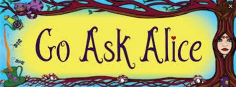 Go Ask Alice By Anonymous Gina Finio