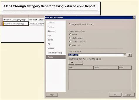 SQL BI And Data Analytics Solutions Drill Through Report Or Hyperlink To Other SSRS Report