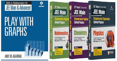 Buy Arihant 22 Years Chapterwise Topicwise 2023 2002 Jee Main Solved