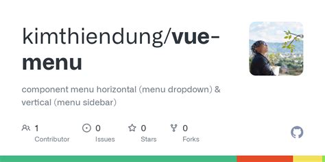 Github Kimthiendungvue Menu Component Menu Horizontal Menu Dropdown And Vertical Menu Sidebar