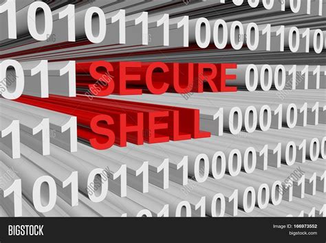 Secure Shell Presented Image And Photo Free Trial Bigstock