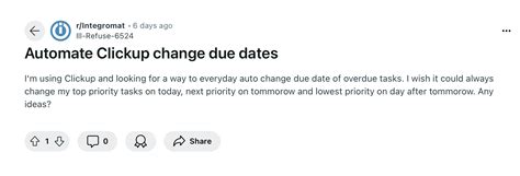 Lets Build Together How To Automatically Update A Due Date In Clickup