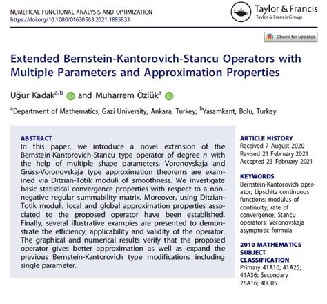 pdf extended bernstein kantorovich stancu operators with multiple
