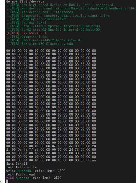 F1c100s Rtt Cherryusb的usb Host成功读到u盘 全志 Soc Whycan Forum 哇酷开发者社区
