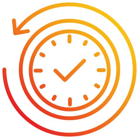 Task Generic Gradient Outline Icon