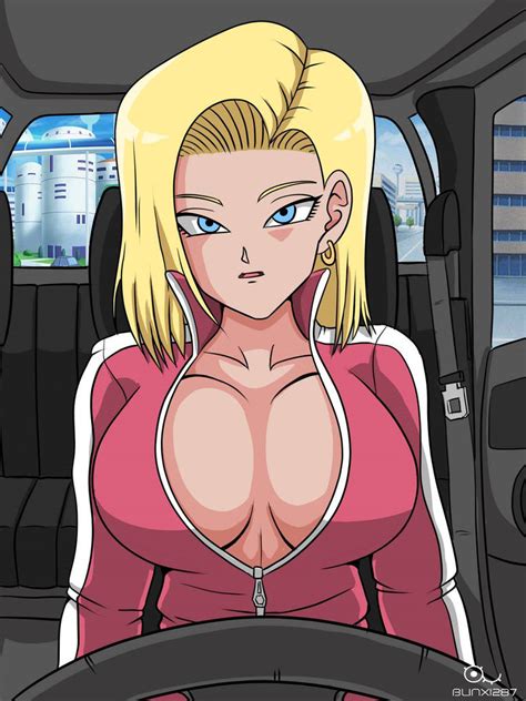 Android 18 Wardrobe Malfunction By Bronx1287 On Deviantart