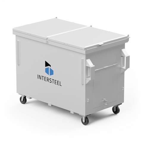 Front Load Compactor Receiver Container Intersteel